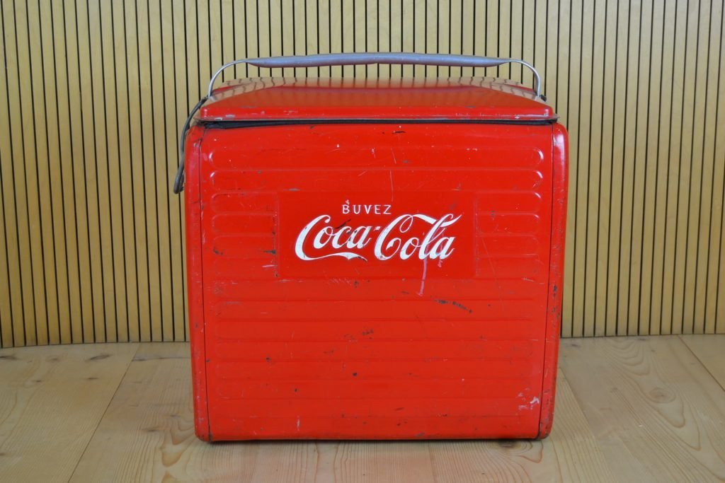 1973 Vintage Coca Cola Cooler, Ice Chest Cooler | Retro Station