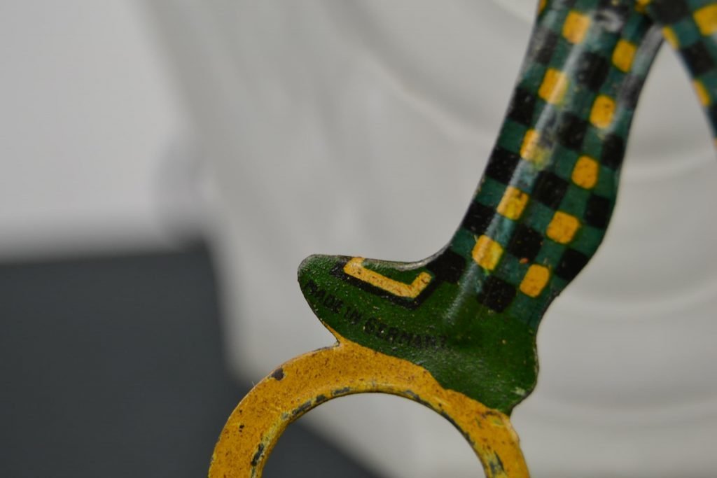 Harold Lloyd Tin Scissor Toy by Distler Germany, 1920s | Retro Station