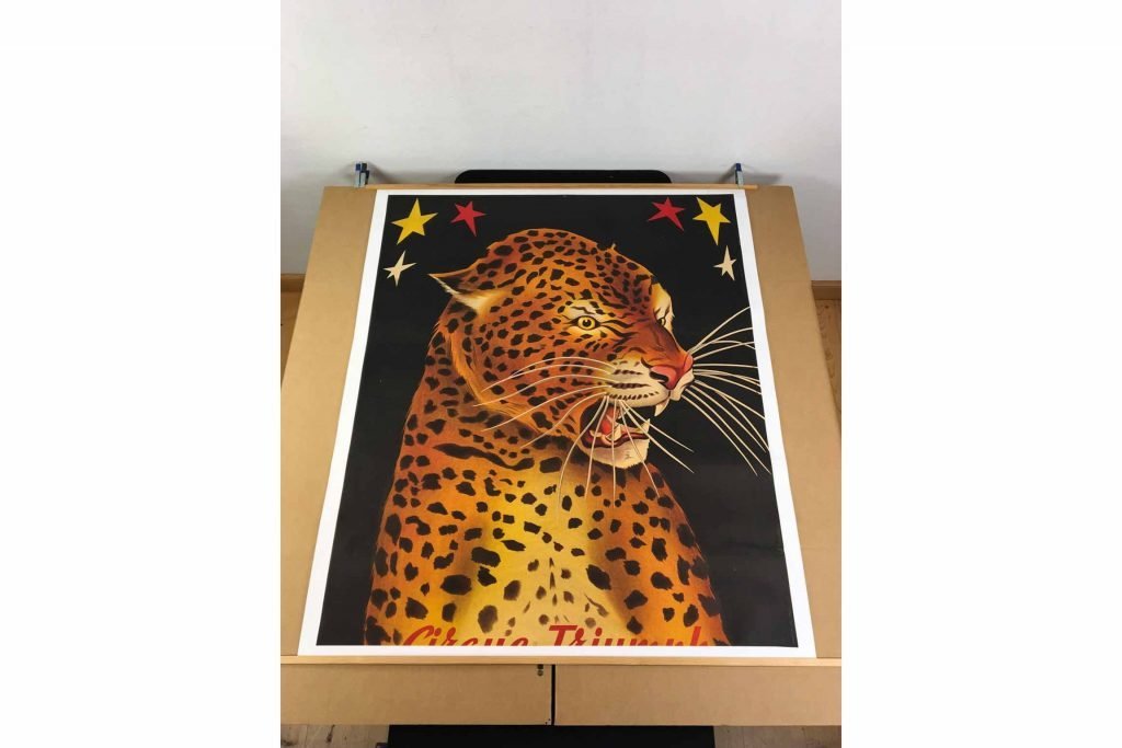 Tiger Poster Circus Triumph, 1960s | Retro Station